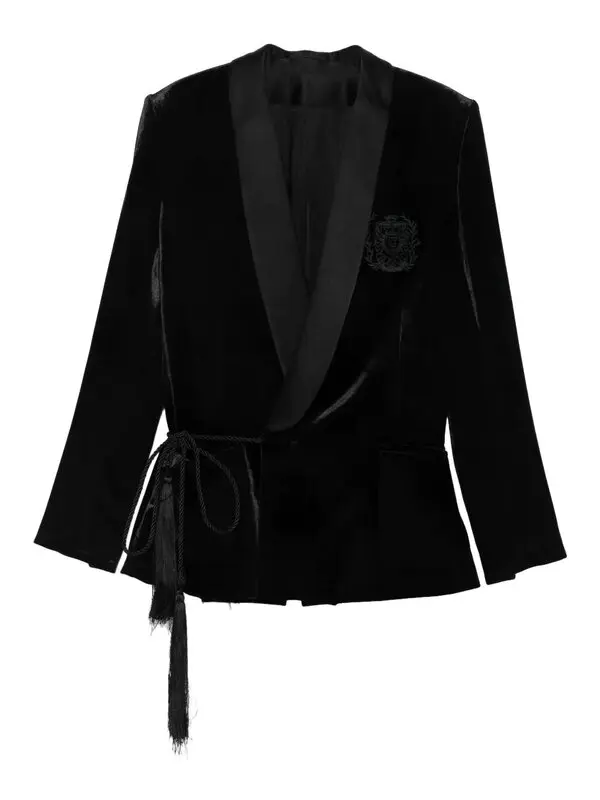 Balmain Tassel-embellished Jacket - Black
