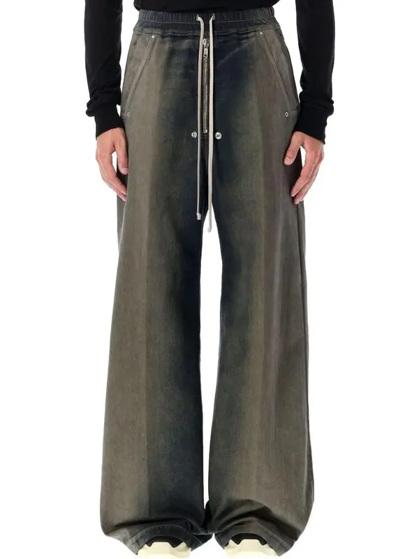 Rick Owens Wide Bela Pants - Dark Dust Degrade