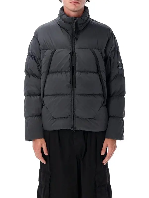 C.P. COMPANY Nycra Puffer Jacket - Dk Shadow