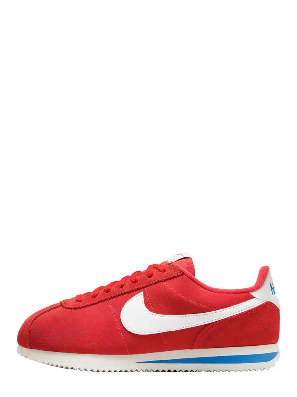 Nike Cortez Leather Sneakers - Red