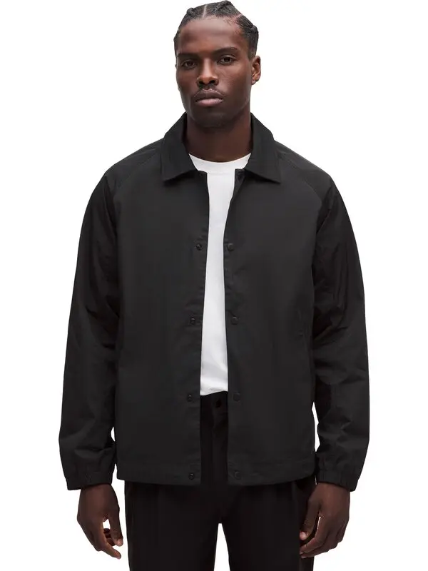 Lululemon Relaxed Fit Coaches Jacket - Black