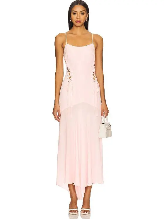 FLEUR DU MAL Gia Gown - Blush