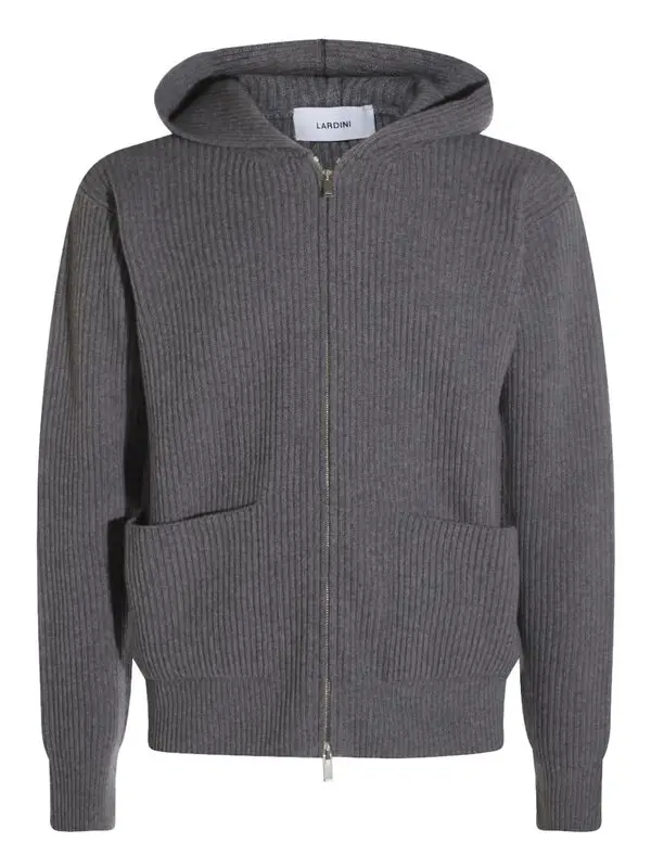 LARDINI Wool Knitwear - Grey