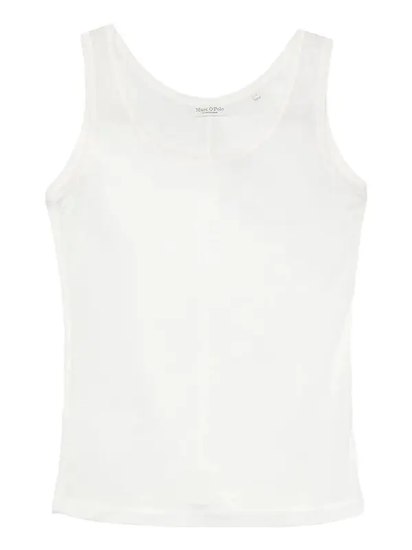 Marc O'polo Sleeveless Scoop-neck Top - White