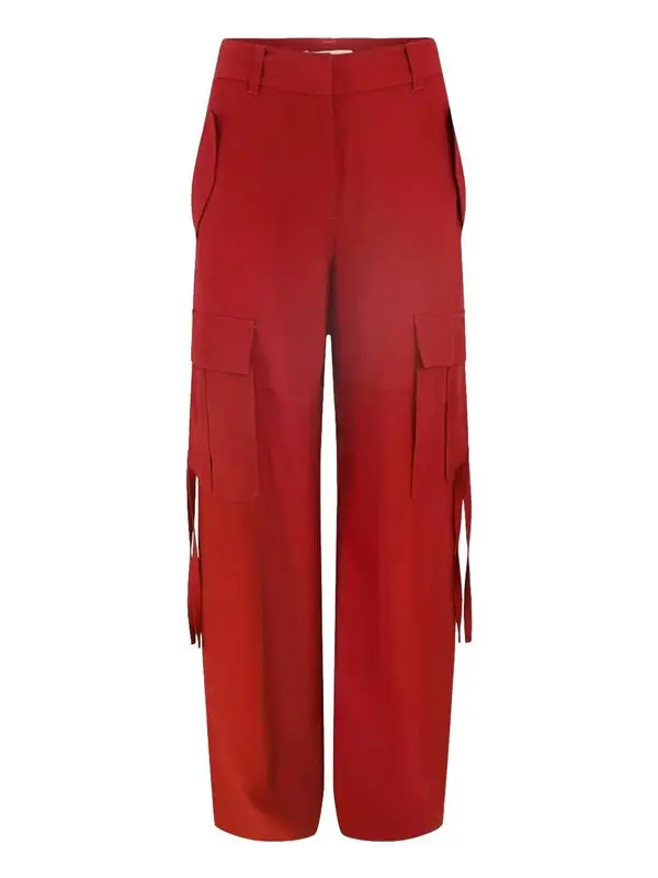 Ulla Johnson Cargo-pocket Trousers - Red