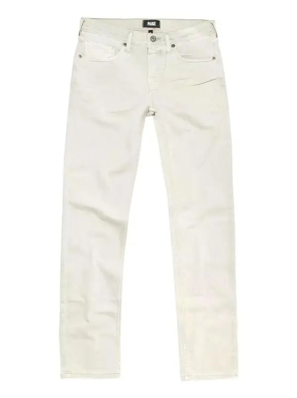 Paige Straight-leg Jeans - White