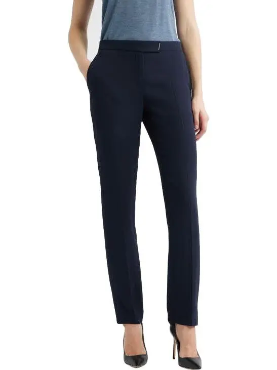 BOSS Tapria Straight-leg Pants - Dk Bu