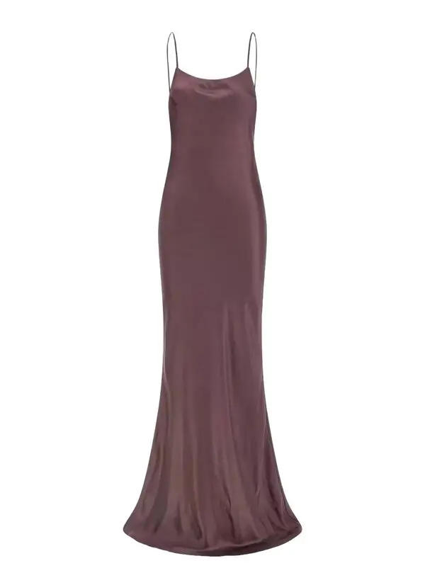 Andamane Ninfea Evening Dress - Brown