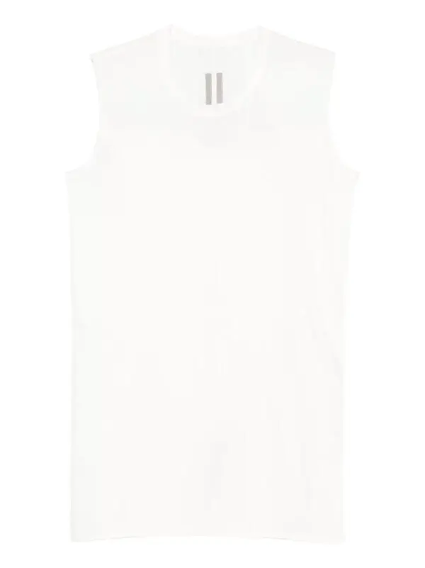 Rick Owens Round-neck Tank Top - White