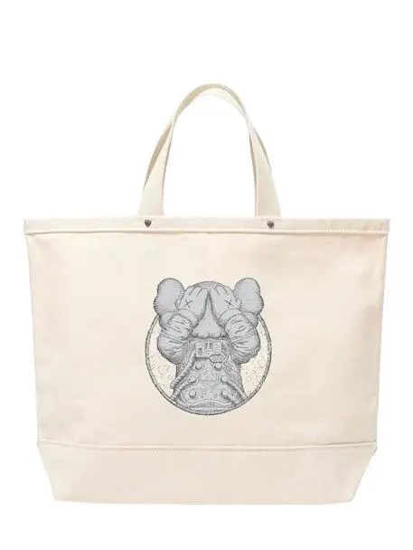 KAWS X Human Made Joopiter Tote Bag - Natural