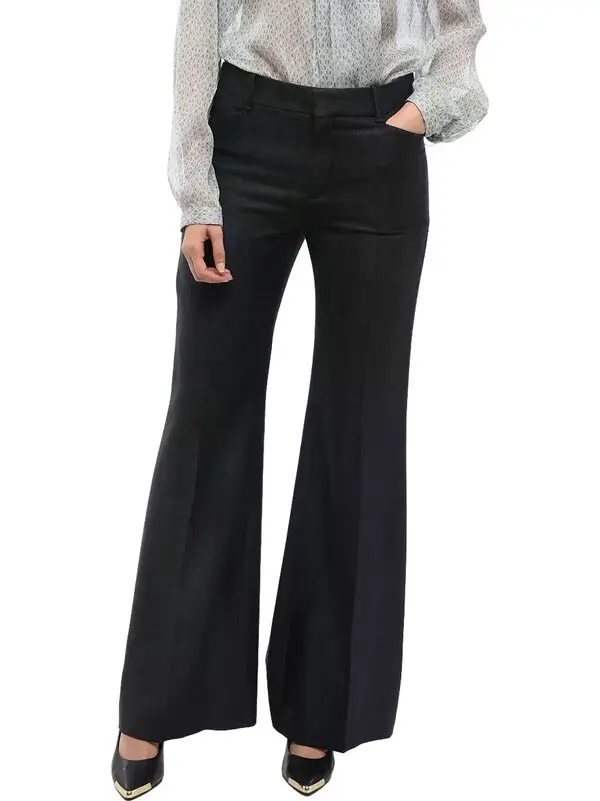 Max Mara Flared-leg Trousers - Black