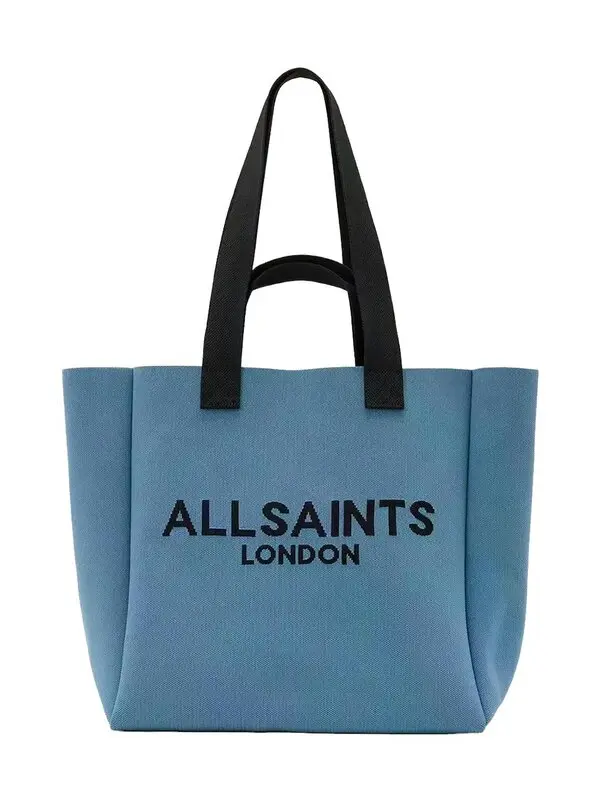 ALLSAINTS Izzy Logo-detail Tote - Blue