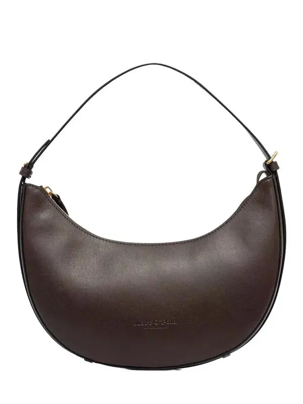 Marc O'polo Small Curved Shoulder Bag - Brown
