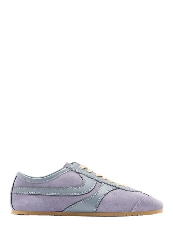 Dries Van Noten Suede Low-top Sneakers - Purple