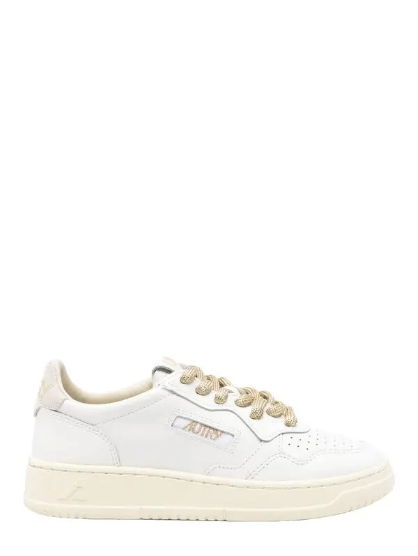 AUTRY Medalist Leather Low-top Sneakers - White