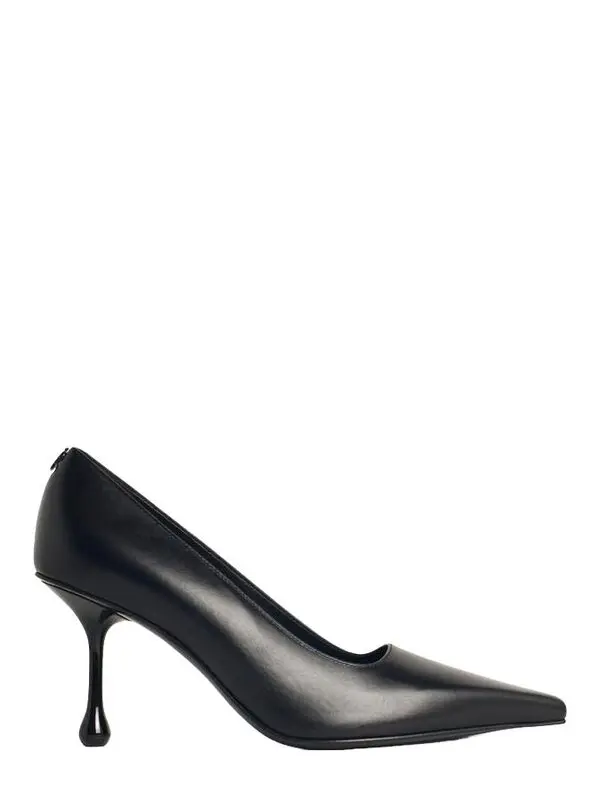 JIMMY CHOO Ixia 80 Nappa Leather Pumps - Black
