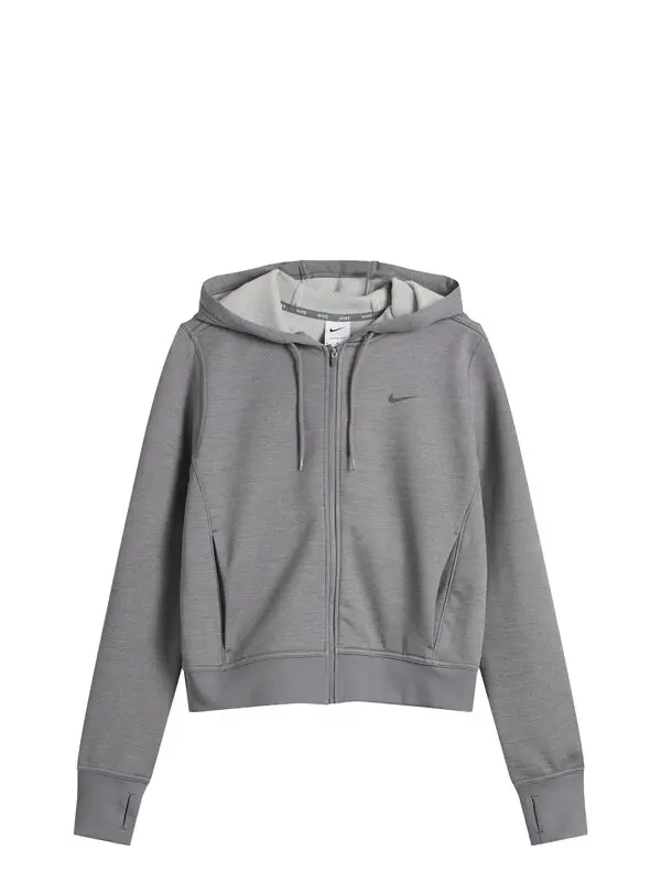 Nike One Therma-fit Hoodie - Carbon Heather