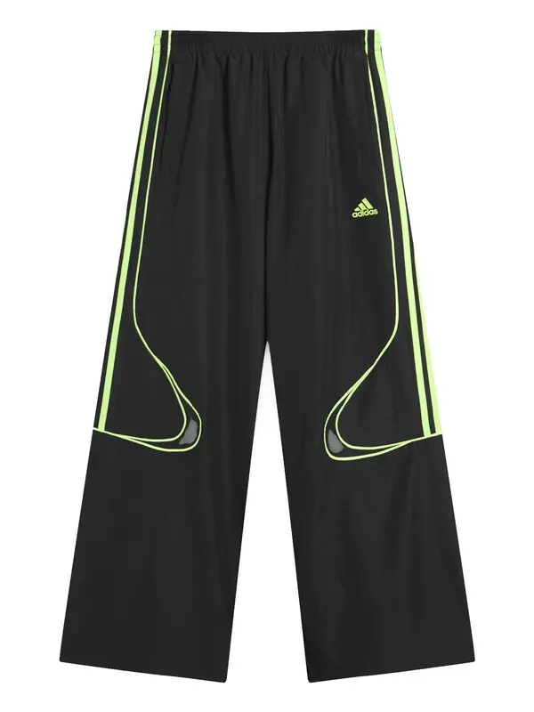 Adidas Teamgeist Track Pant - Black/signal Green