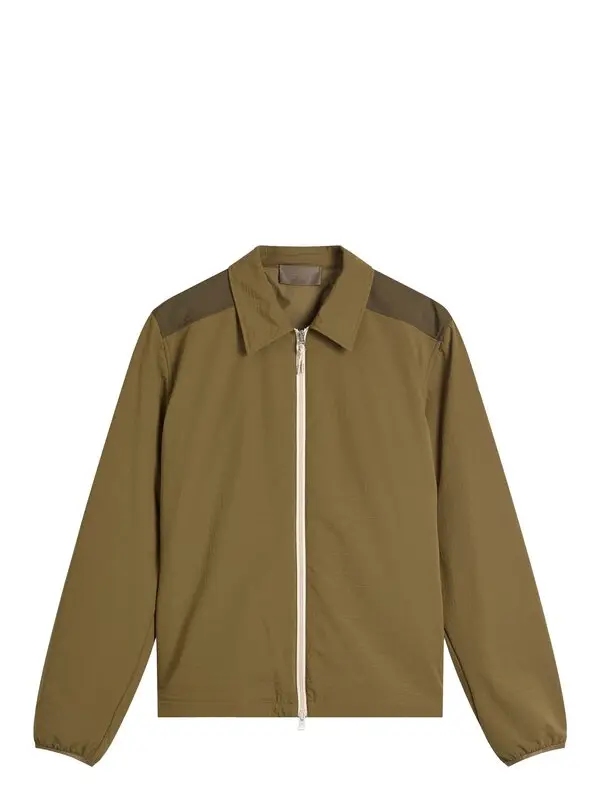 Moncler Nylon Seersucker Shirt - Green