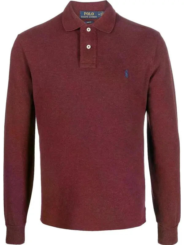 Polo Ralph Lauren Long-sleeve Polo Shirt - Red