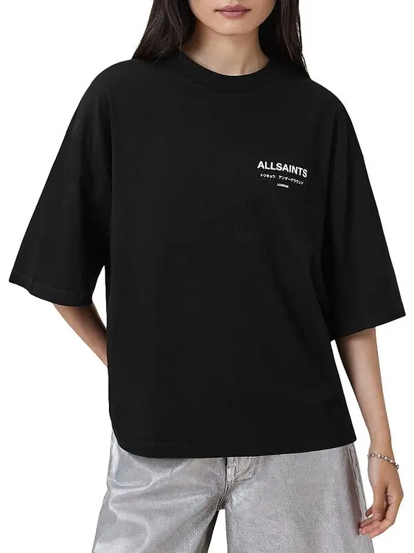 ALLSAINTS Under Amelie Tee - Black