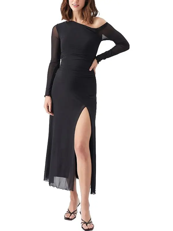 RIPE MATERNITY Freya Mesh Dress - Black