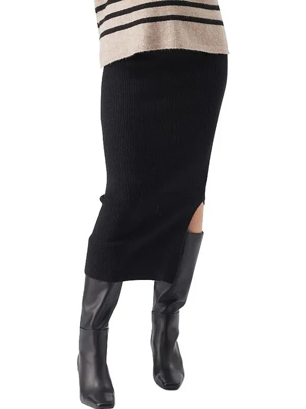 RIPE MATERNITY Dani Knit Skirt - Black