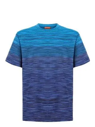 Missoni Faded Slub T-shirt - Blue