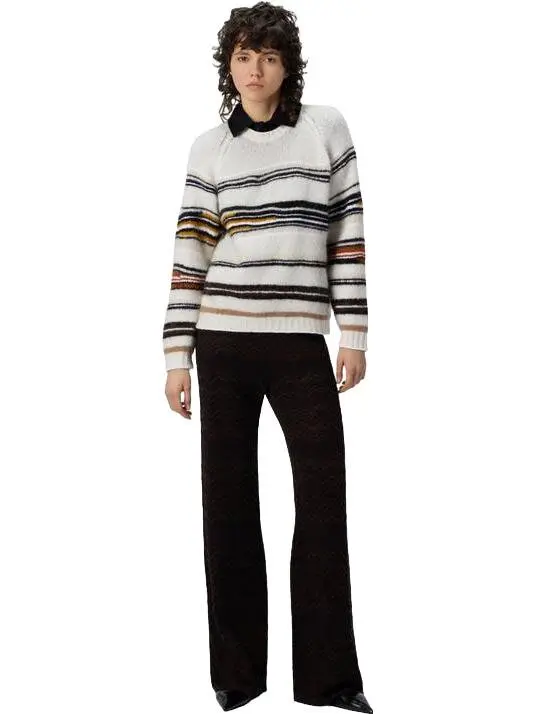Missoni Crew Neck Striped Sweater - Multicoloured