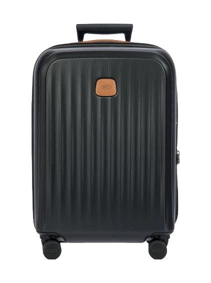 Bric'S Taormina Expandable Carry-on Spinner Luggage - Black