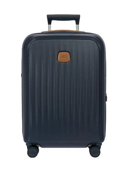 Bric'S Taormina Expandable Carry-on Spinner Luggage - Blue
