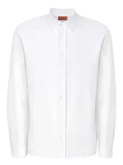 Missoni Zigzag Jersey Cotton Shirt - White