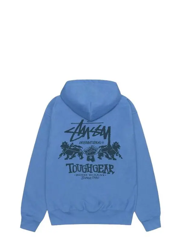 StÜssy Tough Gear International Hoodie - Pacific