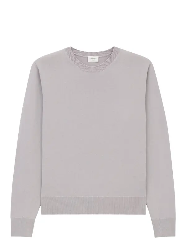 Saint Laurent Cashmere Sweater - Purple