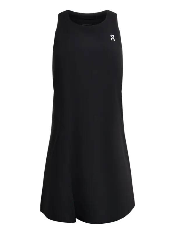 On Court Mini Tennis Dress - Black