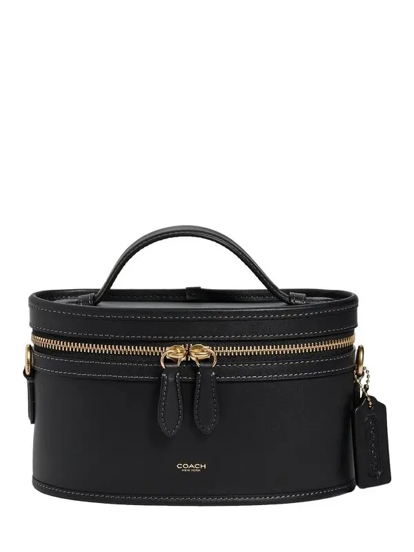COACH Leather Handheld Bag - B4/black