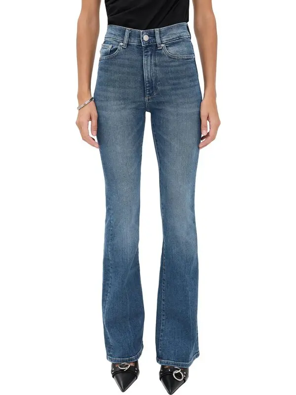 DL1961 Bridget Bootcut High-rise Jeans - Oceanside (ultimate)