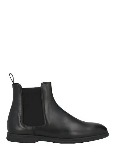 DOUCAL'S Ankle Boots In Calfskin - Black