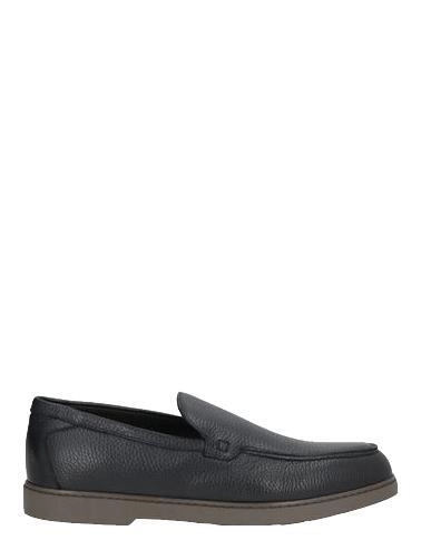 DOUCAL'S Midnight Leather Loafers - Blue