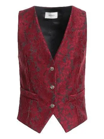 VICOLO Tailored Vest - Red