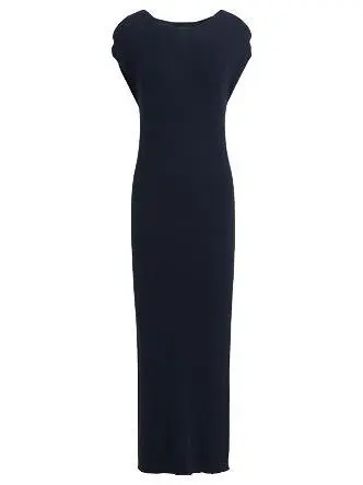 Emporio Armani Knitted Maxi Dress - Blue