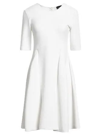 Emporio Armani Mini Flared Dress - White