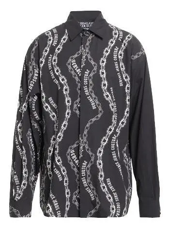 Versace Shirt Size Cotton - Black