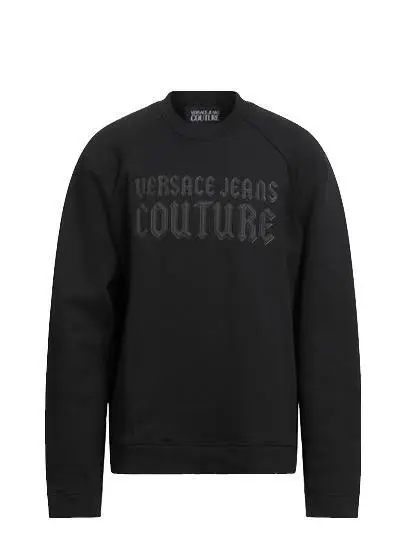 Versace Sweatshirt In Cotton And Elastane - Black