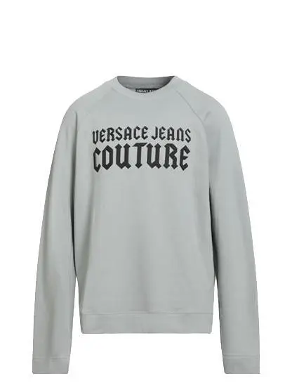 Versace Sweatshirt In Cotton And Elastane - Grey