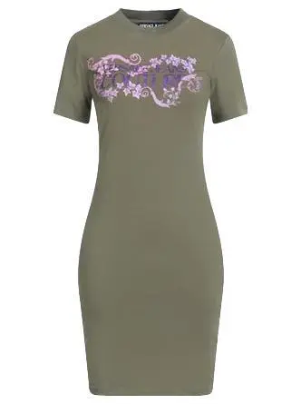 Versace Mini T-shirt Dress - Green