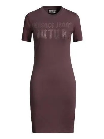 Versace Mini T-shirt Dress - Purple