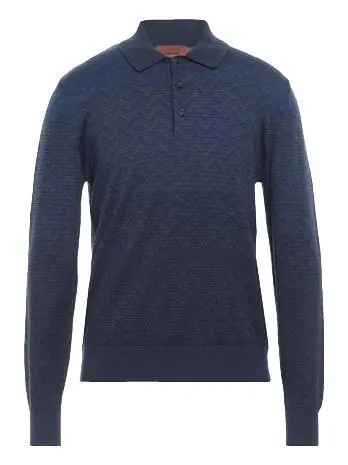 Missoni Sweater In Cotton And Wool - Navy