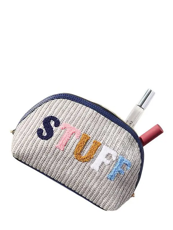 SHIRALEAH Knit Zip Pouch - Stuff