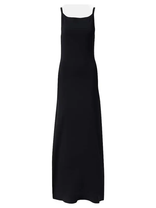 JOSEPH Sleeveless Maxi Dress - Black